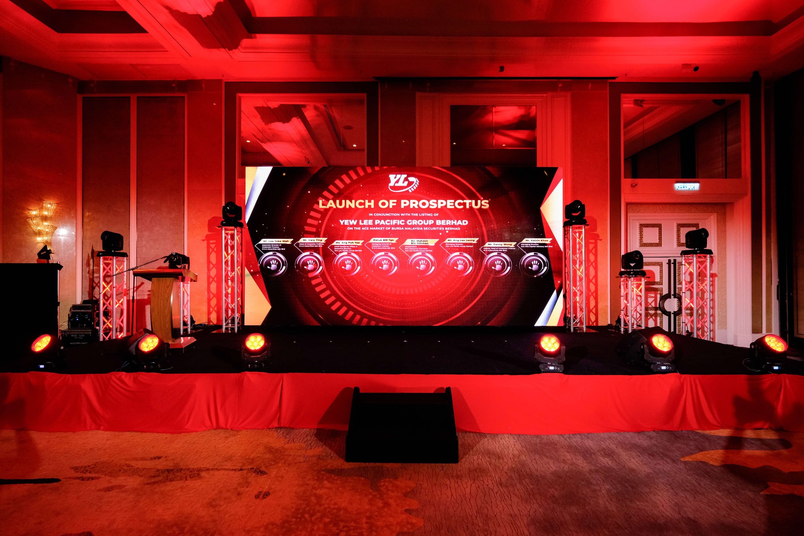 YLPG Prospectus Launching Event | Yew Lee Pacific Group
